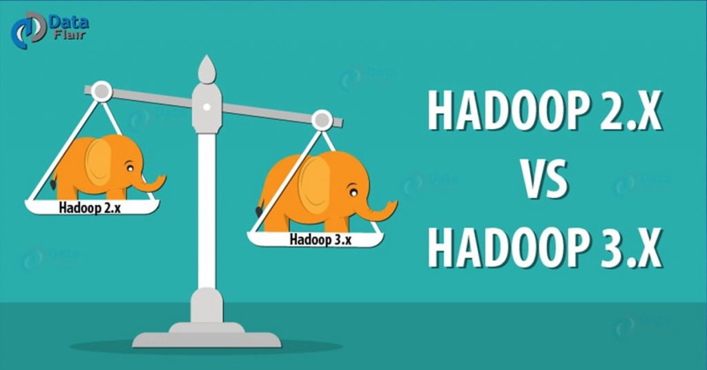 Comparison Between Hadoop 2.x vs Hadoop 3.x - DataFlair Comparison Between Hadoop 2.x vs Hadoop 3.x - DataFlair