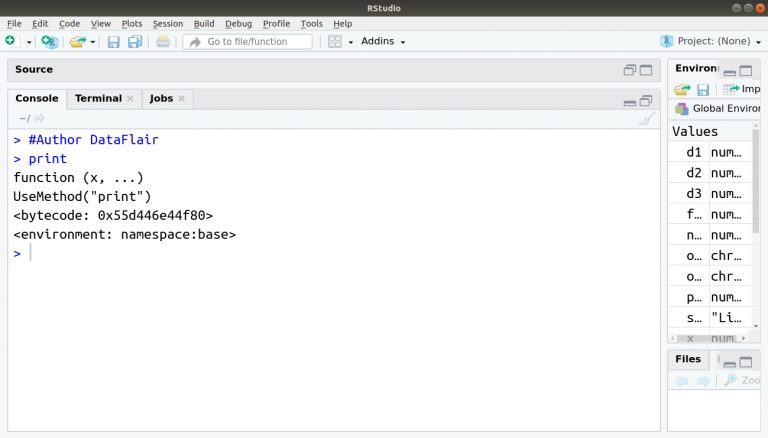 Functions In R Gain Expertise In Its Usage With Various Methods Dataflair