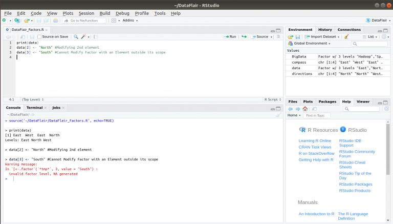 R Factor Learn The Complete Process From Creation To Modification Dataflair