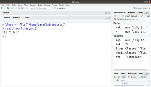 Input Output Features In R Programming How To Use Its Functions Dataflair
