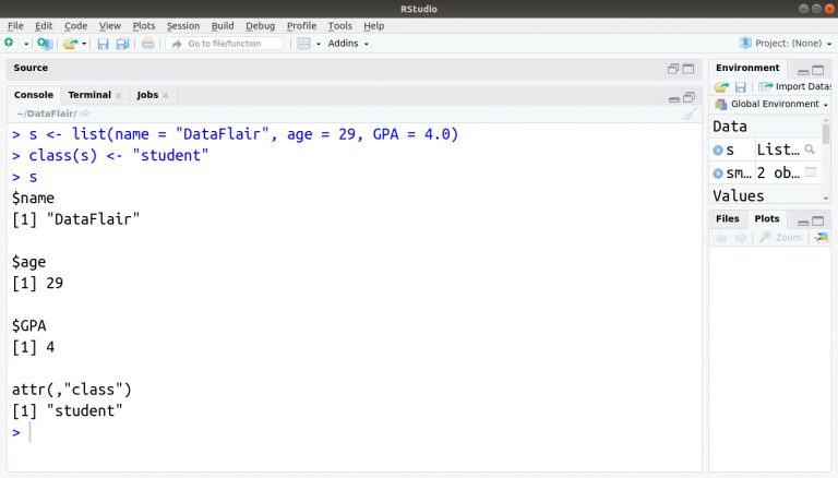 Object Oriented Programming Oop In R Create R Objects And Classes Dataflair 1154
