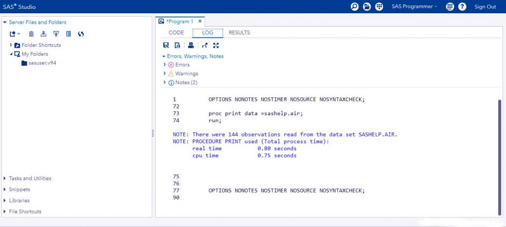 SAS Interface - Different Components of SAS User Interface - DataFlair SAS Interface - Different Components of SAS User Interface - DataFlair