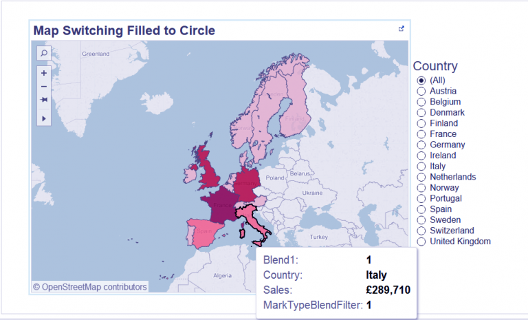 Tableau Interactive Dashboard - Data Granularity, Interactivity ...