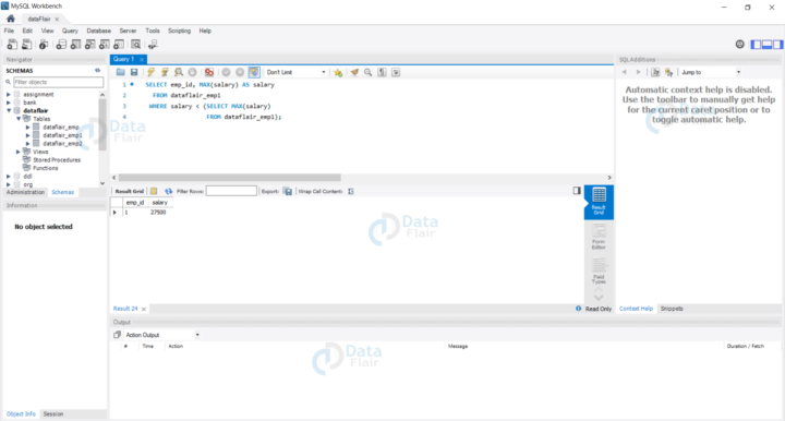 Sql Subquery Types Of Subqueries In Sql Dataflair