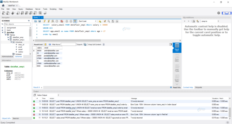 NULL Values In SQL | SQL UNION Clause - DataFlair NULL Values In SQL | SQL UNION Clause - DataFlair