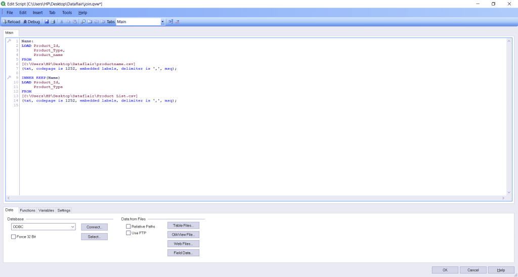 Qlikview Keep Functions Left Right Inner Keep Function Dataflair