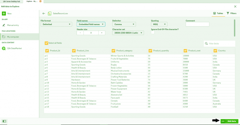 Qlik Sense Data Model | Associations in Qlik Sense - DataFlair