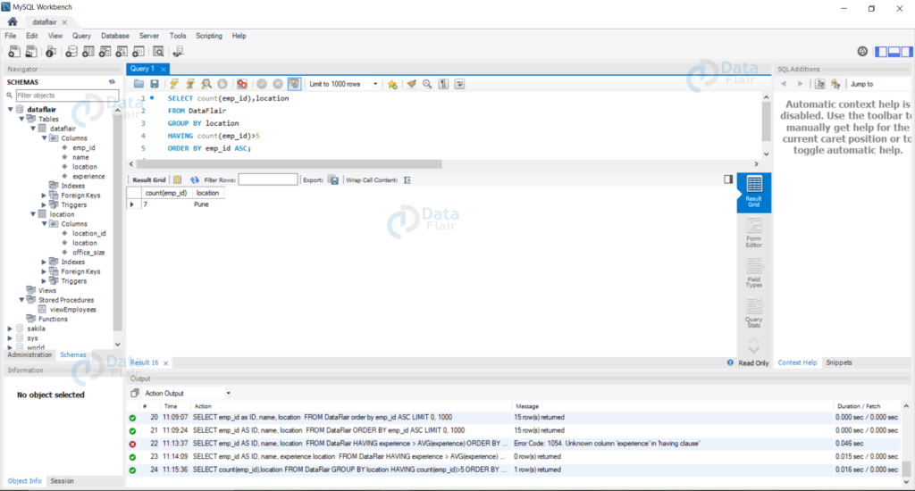Sql Clauses And Its Types Syntax And Example Part 2 Dataflair