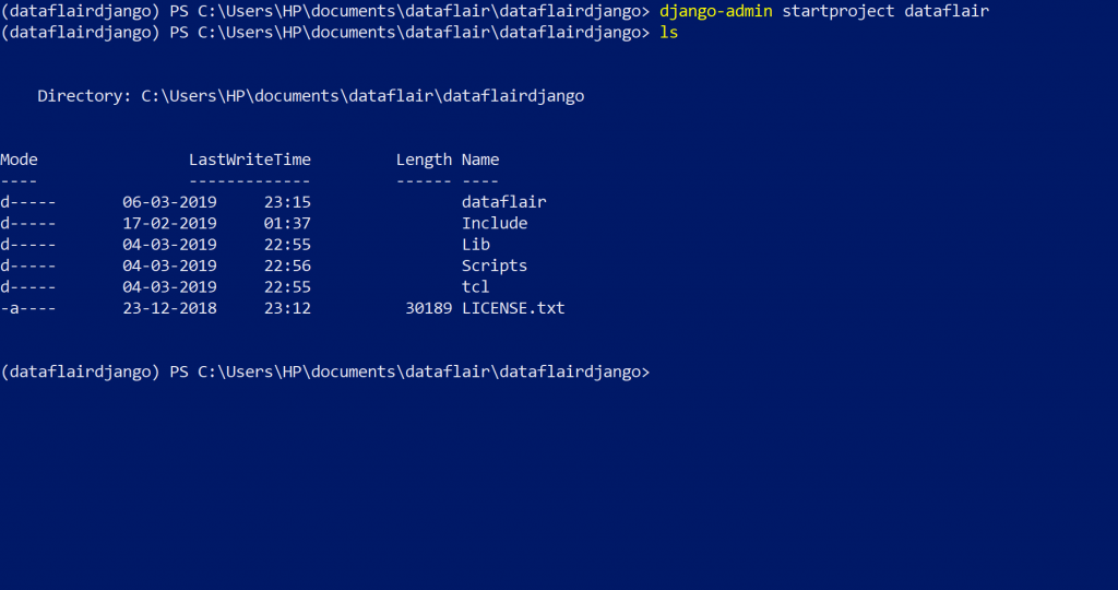 How To Create And Run Your First Django Project In Easy Steps Dataflair