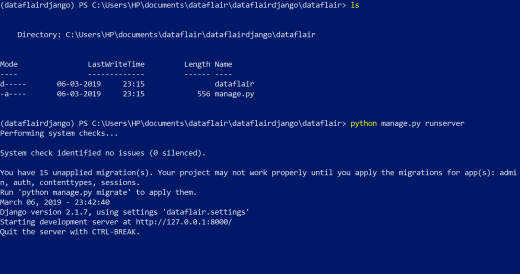 How To Create And Run Your First Django Project In Easy Steps Dataflair
