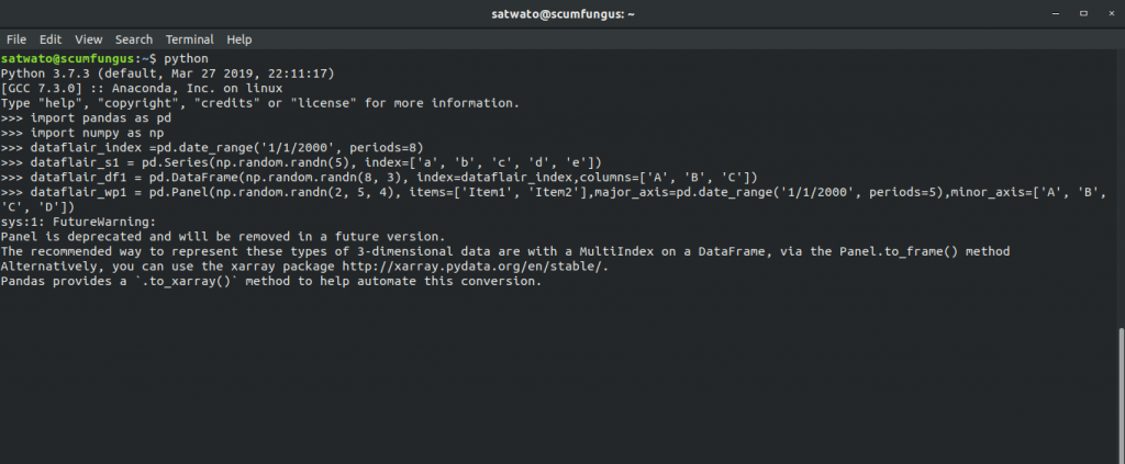 Pandas Basic Functionality 4 Major Functions Used By Data Scientists Dataflair