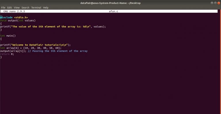 Samurai Technique To Learn Arrays In C And C Quiz Included Dataflair
