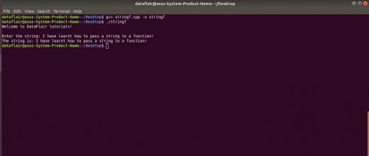 Strings In C C With Examples And Quizzes Dataflair