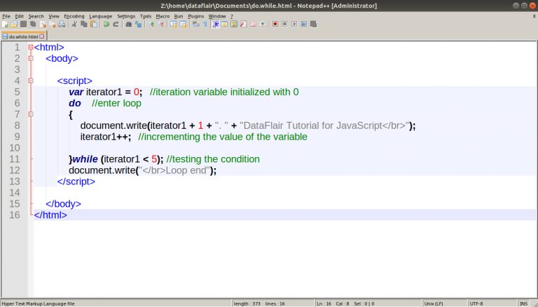 Javascript Loops Learn To Implement Various Types Of Loop Statements Dataflair