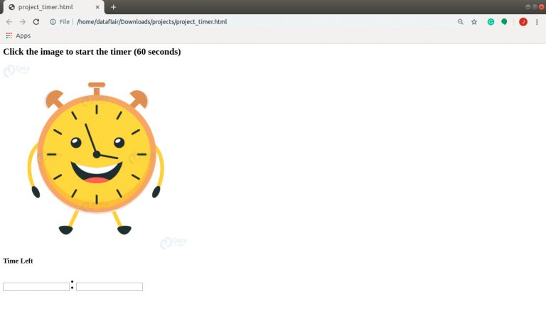 Javascript Project How To Design Countdown Timer In Javascript Easily Dataflair