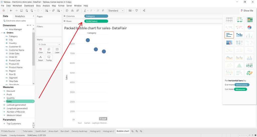 Tableau Bubble Chart Dont Trouble Just Use Tableau Bubble Dataflair