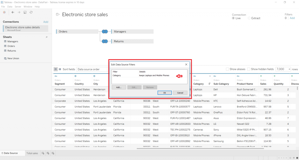Tableau Filters - Get the best out of your data - DataFlair