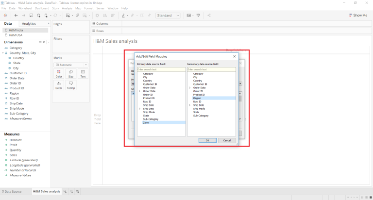 Data Blending In Tableau Learn To Combine Relevant Data From Distinct Data Sources Dataflair