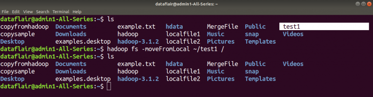 Hadoop Hdfs Commands With Examples And Usage Dataflair
