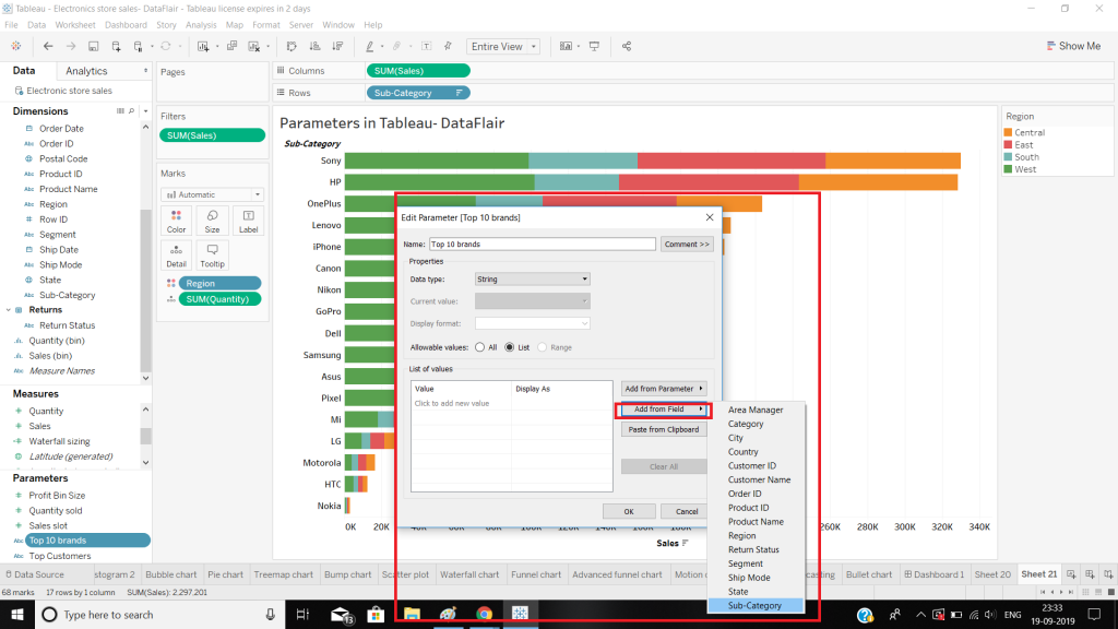 Create Parameters in Tableau - An Easy-to-follow Process - DataFlair