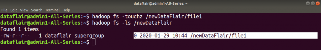 12 Frequently Used Hadoop Hdfs Commands With Examples And Usage Dataflair