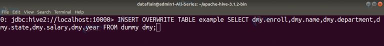Top 7 Hive Dml Commands With Syntax And Examples Dataflair