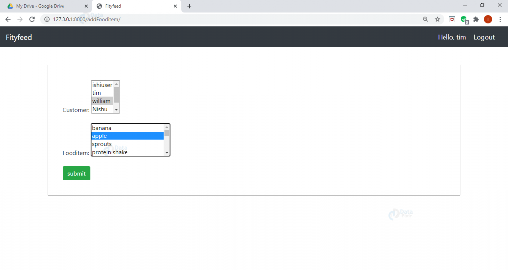 Python Project Create A Calorie Calculator In Django Dataflair