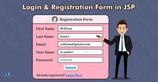 Login and Registration Form in JSP - DataFlair Login and Registration Form in JSP - DataFlair