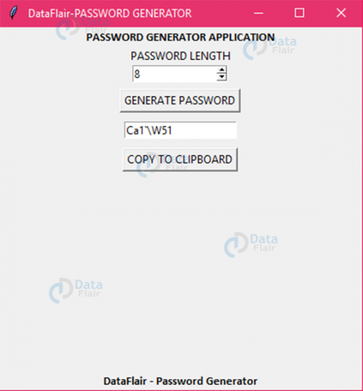 Python Password Generator - DataFlair Python Password Generator - DataFlair