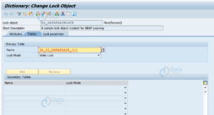 Lock Objects in SAP ABAP - Types and Examples - DataFlair