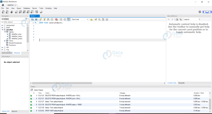 Using Views And Having Clause In Sql Dataflair