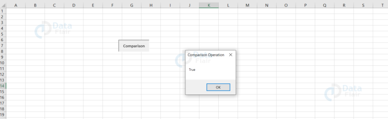 VBA Comparison Operators - DataFlair VBA Comparison Operators - DataFlair