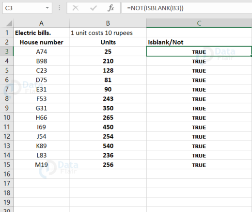 Logical Functions In Excel And Or Xor Not Dataflair
