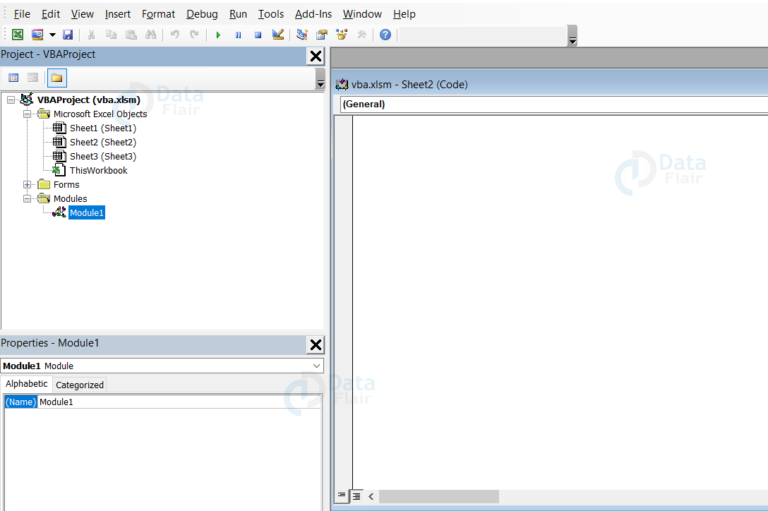 Vba In Excel How To Create Visual Basic For Applications Dataflair
