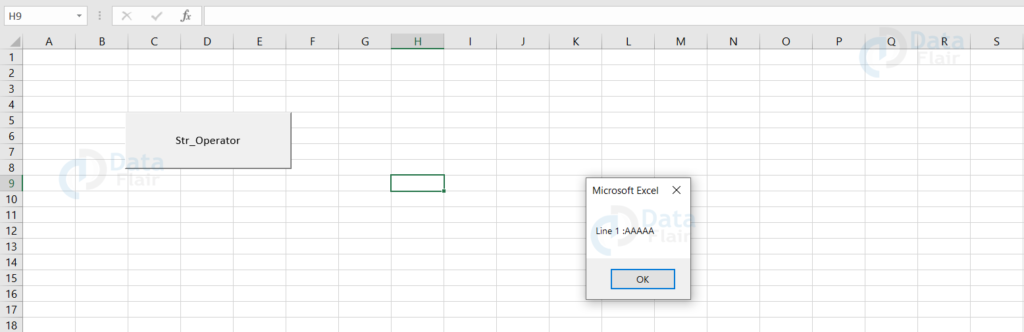 Vba String Functions Operators For Manipulating Strings Dataflair