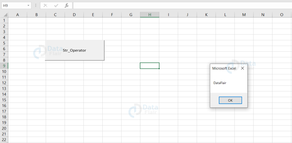Vba String Functions Operators For Manipulating Strings Dataflair