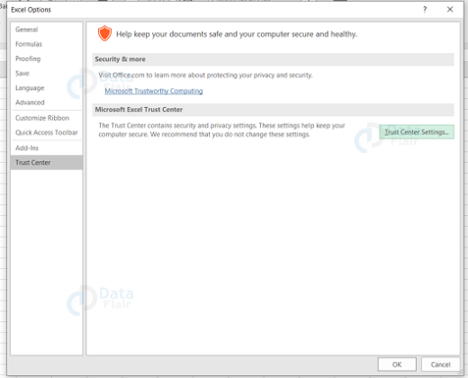 Macros in Excel - DataFlair