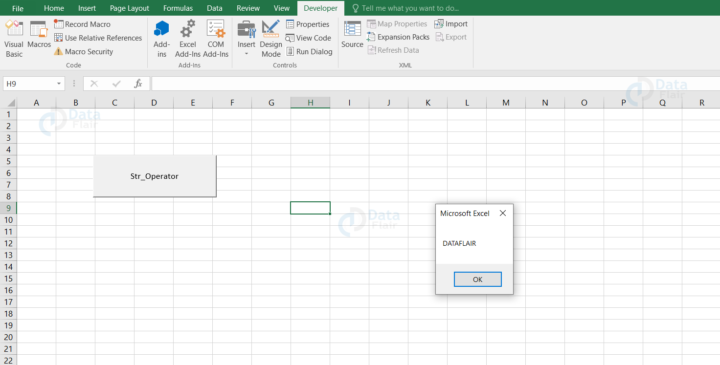Vba String Functions Operators For Manipulating Strings Dataflair