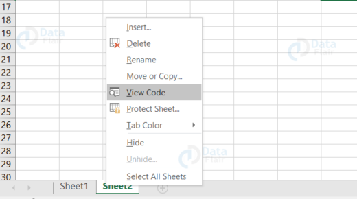 Vba In Excel How To Create Visual Basic For Applications Dataflair