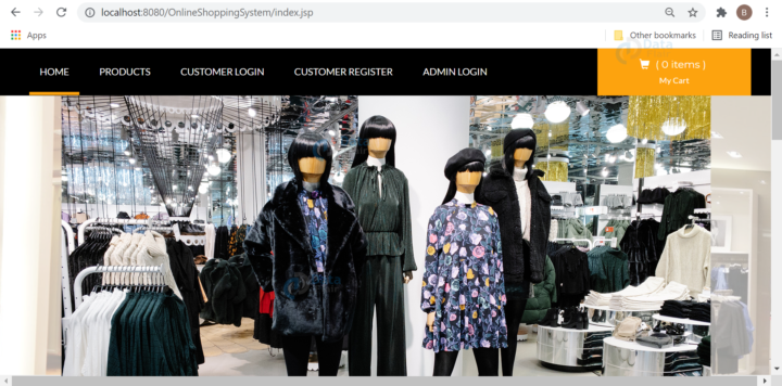 Online Shopping System In Java Using Jsps And Servlets Dataflair