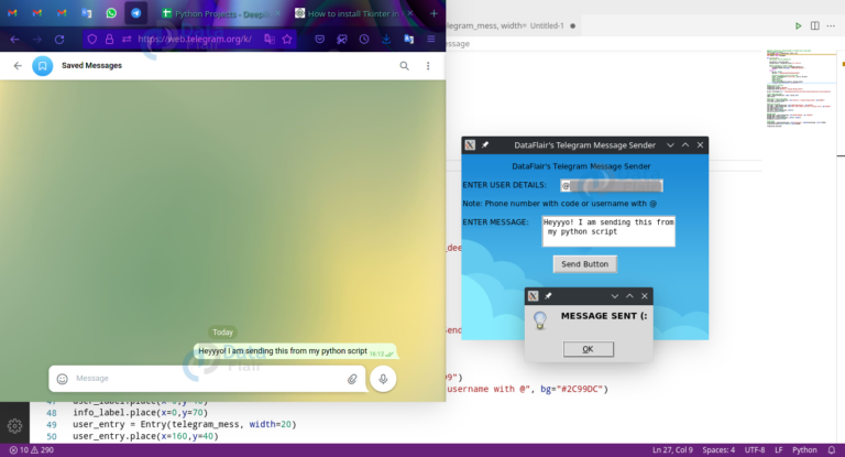 How To Send Messages On Telegram Using Python Dataflair